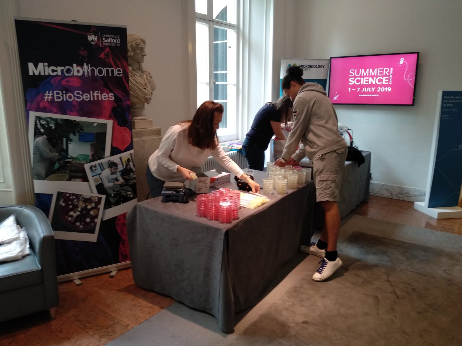 Bioselfies at the Royal Society Summer Science Exhibition - MICROBIhOME ...